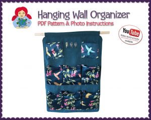 Hanging Wall Organizer | PDF Pattern & Instructions